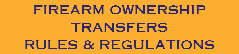 Firearm Transfer