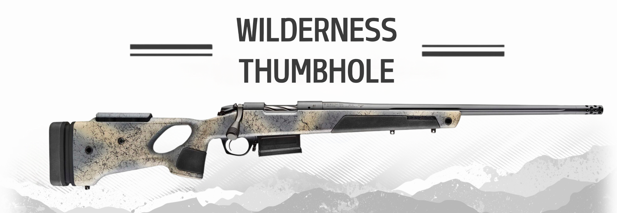Bergara Centrefire: WILDERNESS THUMBHOLE - MULTIPLE CALIBERS